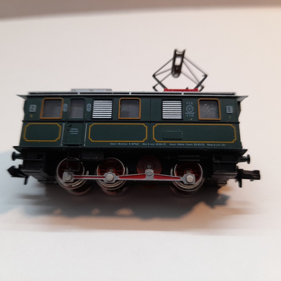 Spur N E-Lok Fleischmann Piccolo PZ8 Z06 nur zur Wartung gefahren | eBay