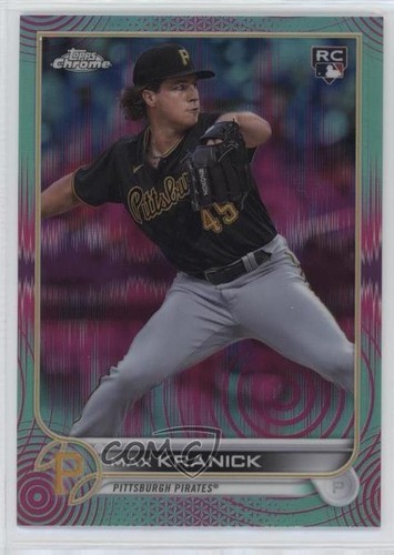 2022 Topps Chrome Sonic Aqua & Pink Pulse Refractor /199 Max Kranick ...