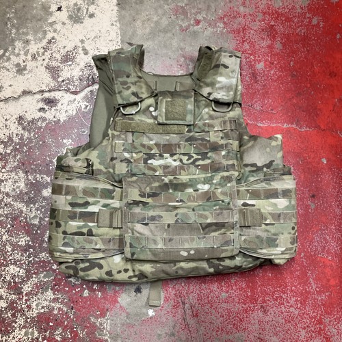 ARMY OCP MULTICAM BODY ARMOR PLATE CARRIER MADE W/KEVLAR INSERTS Medium ...