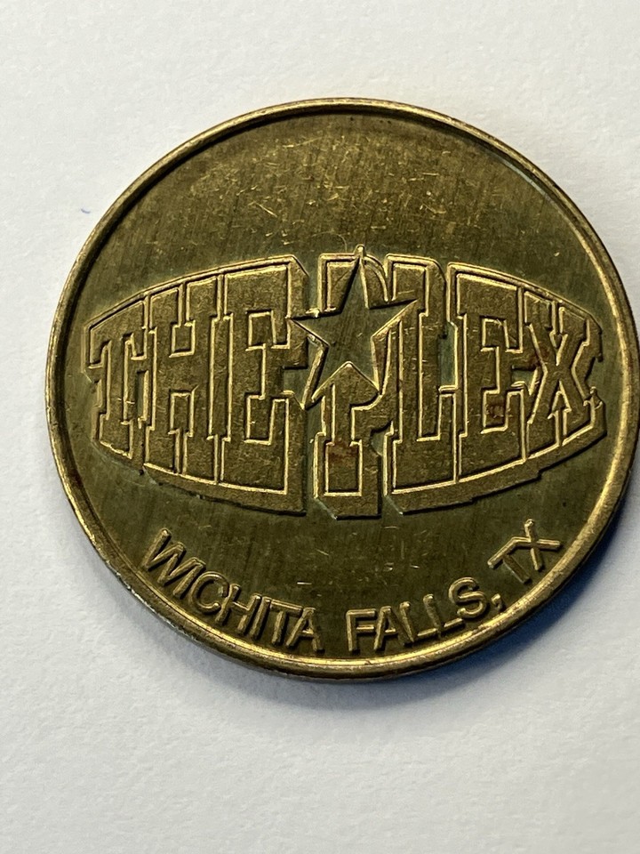 Scarce The Plex Arcade Token Wichita Falls Texas Obsolete Retired #uk1 ...