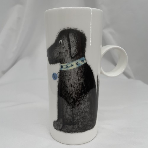 Crown Trent UK Limited Black Spotted Dogs Tall Mug 14 Oz Fine Bone ...