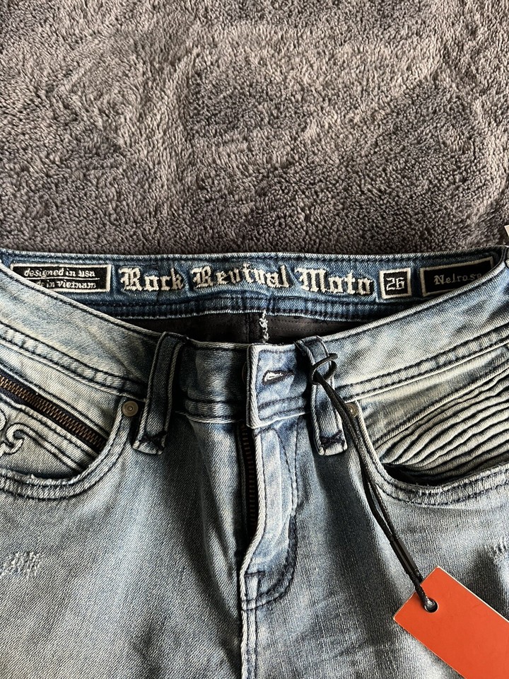 womens rock revival jeans size 26 skinny New With Tags | eBay