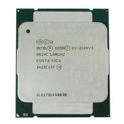Intel Xeon E5-2609 V3 CPU SIX-Core 1.90GHz SR1YC 15MB 85W LGA 2011-3 Processor | eBay