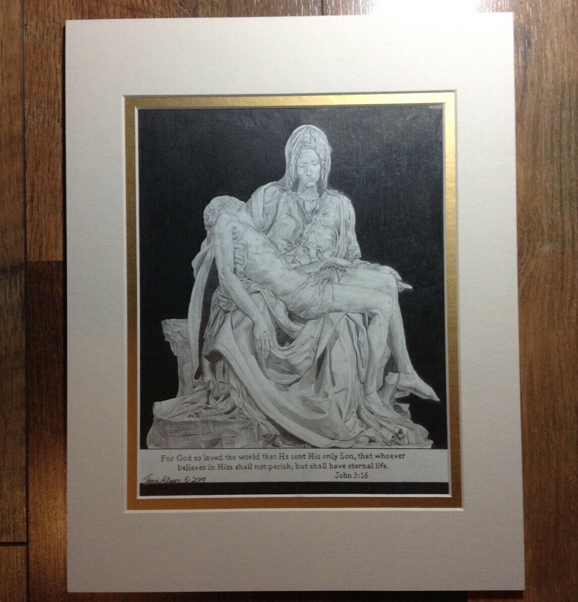 Pieta Michelangelo Drawing