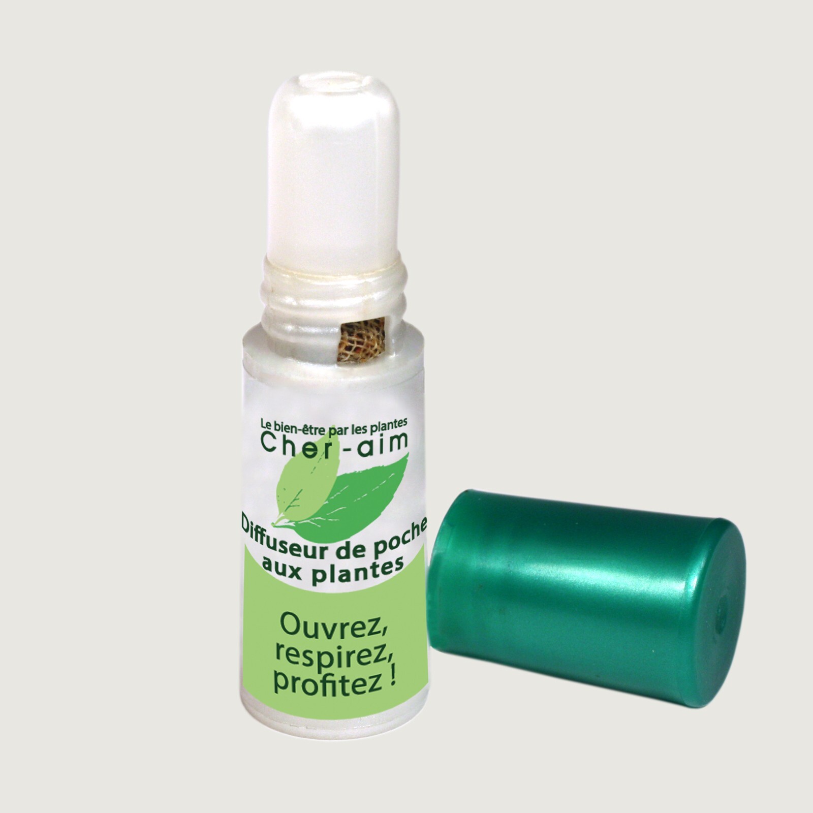 Cheraim Herbal Inhaler 1g Diffuseur de Poche aux Plantes Congestion ORL ...