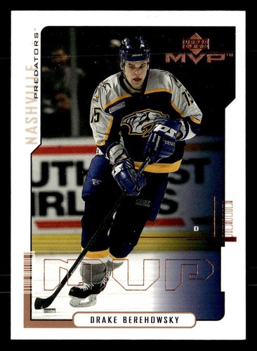 Drake Berehowsky 2000 Upper Deck MVP #99 Nashville Predators | eBay