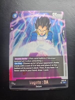 Vegeta DA SR FS07-07 Dragon Ball Start Deck Vegeta (Mini) | eBay
