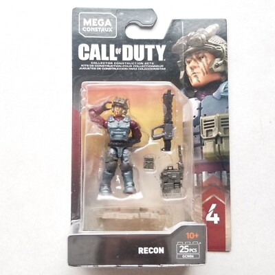 Mattel Mega Construx Heroes Call of Duty Specialist Recon Minifigure | eBay