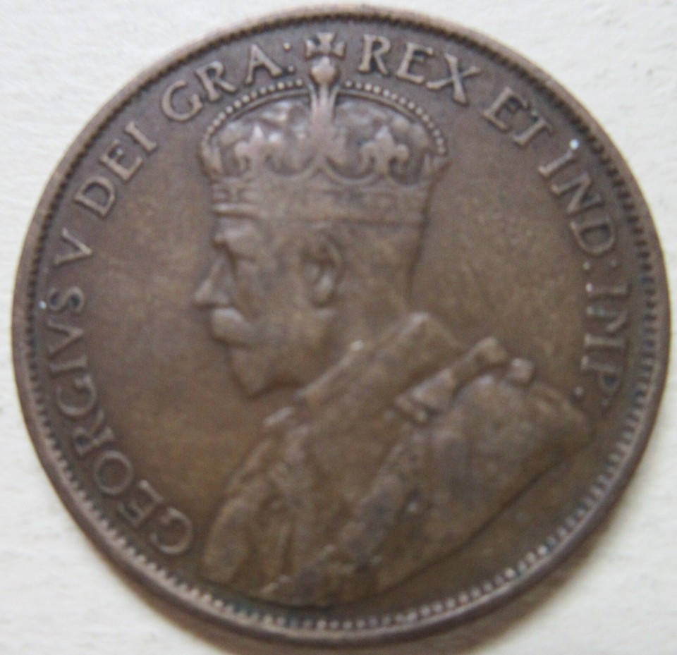 1913 Canada Large Cent Coin. George V PENNY 1p 1c (CR) | eBay