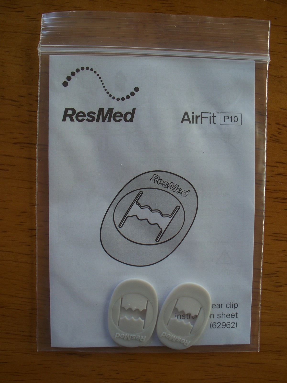 ResMed, AirFit P10, Headgear Clips, 2 Pack, CPAP, Clips Only, New in ...