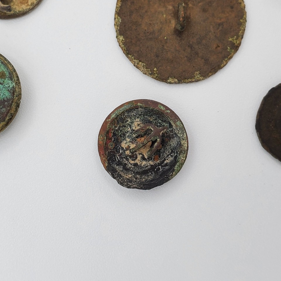 Napoleon Wars French Eagle Uniform Buttons Guard Legion Paris 1800s ...
