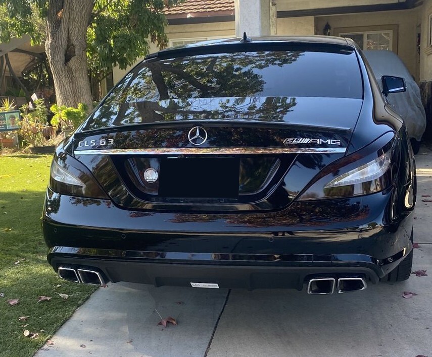 2011-2018 Mercedes CLS C218 350 400 500 63 Smoke Vinyl Tint Taillight ...