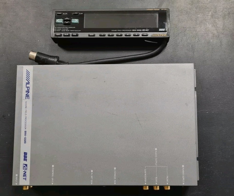 Alpine Era- G320 Equalizer Sound Field Processor | eBay UK