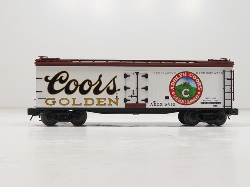 Atlas 8141-3 Coors #5412 40' Wood Reefer Car LN | eBay
