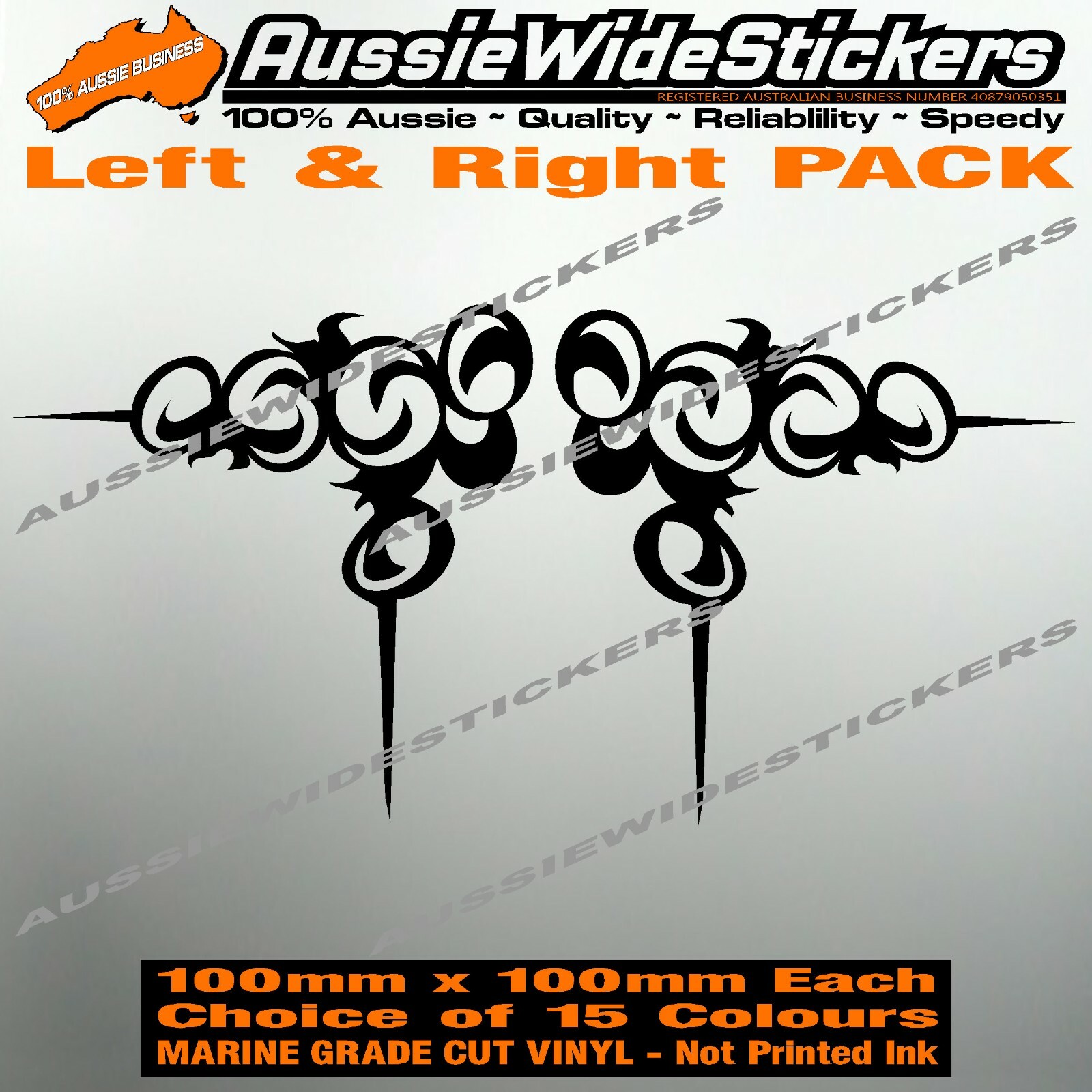 Small PINSTRIPE SCROLLS Stickers Pony Horse Float Rugs Truck Car 4x4 ...