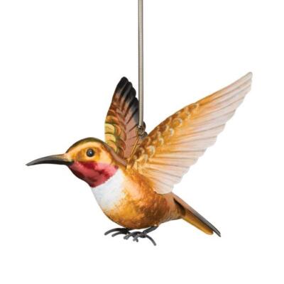Bouncy Rufous Hummingbird NWT Hanging Decor Garden Indoor Outdoor | eBay