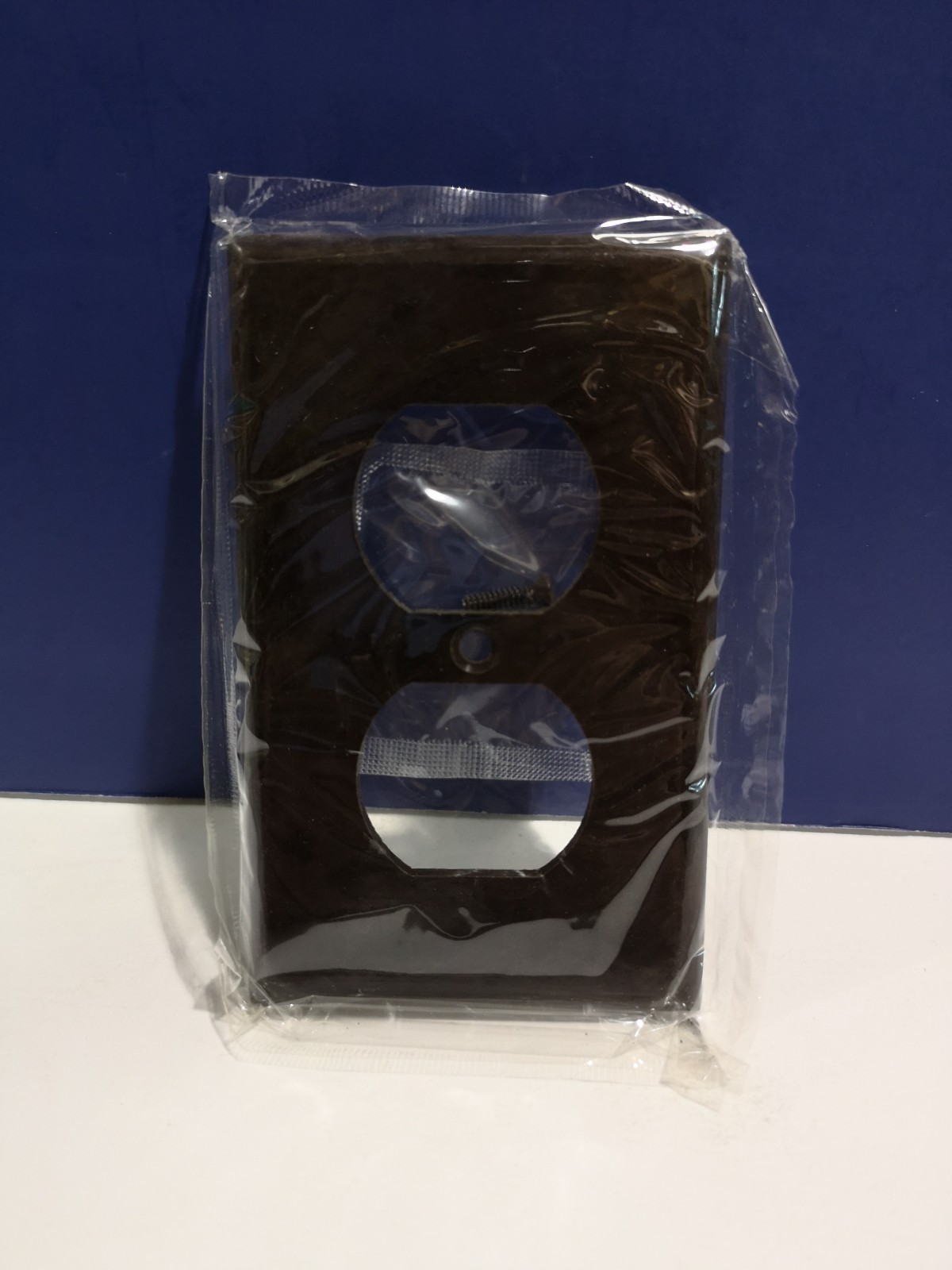 25-PK LEVITON BROWN 1-Gang DUPLEX RECEPTACLE Outlet Plastic Wall Plate ...