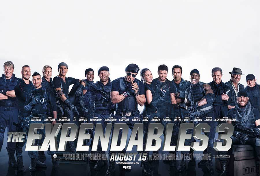 Expendables 3 Movie Poster Expendables 3 One Sheet Poster 'Stallone'