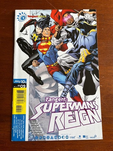 TANGENT SUPERMAN'S REIGN # 10 VF DC COMICS 2009 DAN JURGENS RON MARZ | eBay