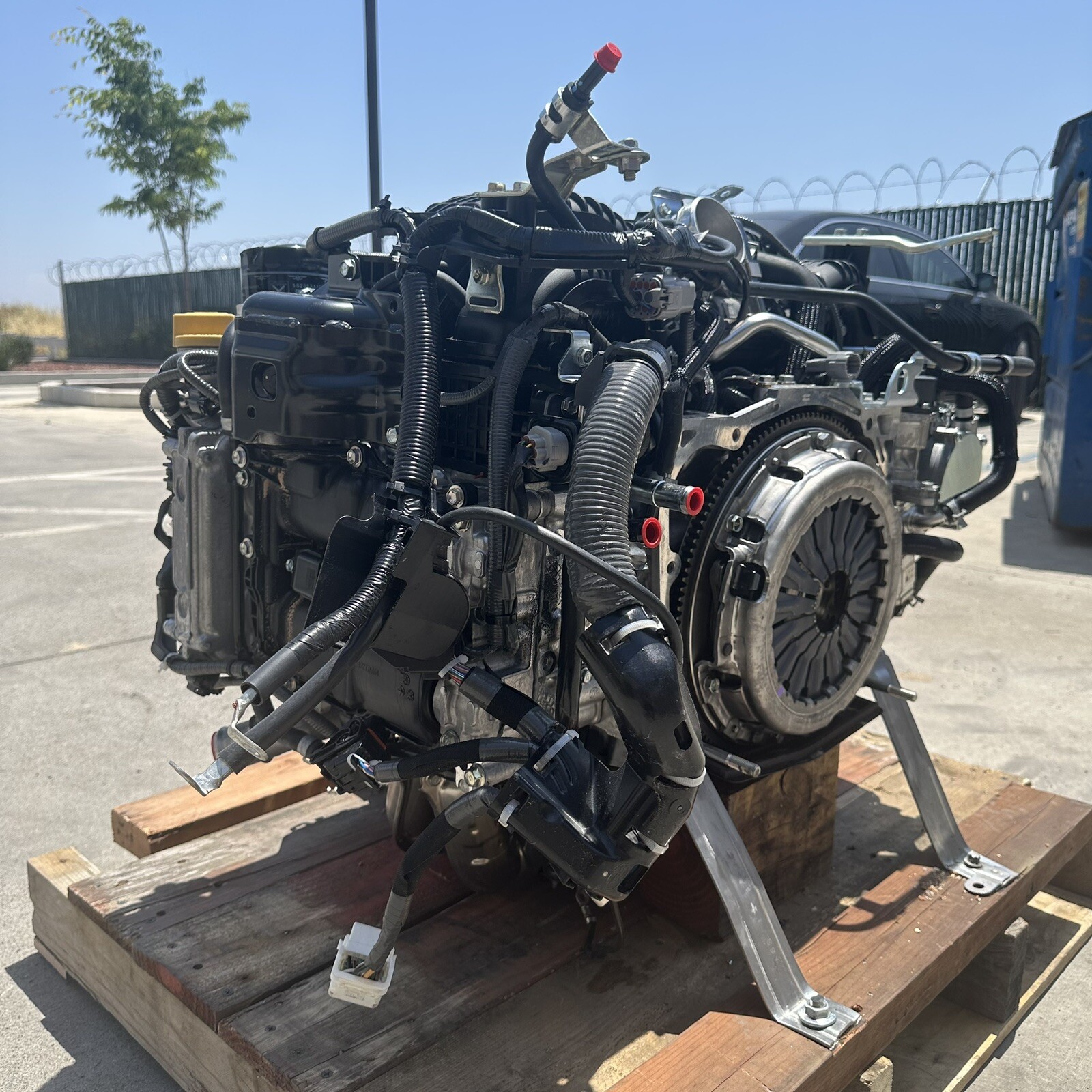 22-25 SUBARU WRX FA24 2.4L COMPLETE ENGINE MOTOR DROPOUT WITH TURBO 3K ...