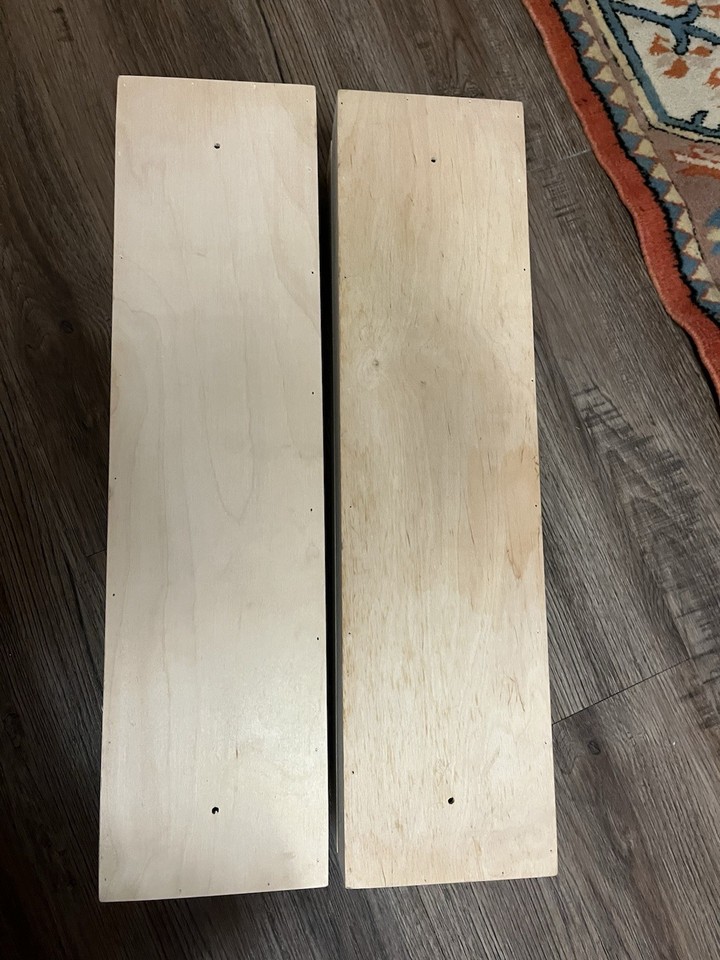 Wooden Ikea Boalt CD Rack CD Storage Holds 35 CDs Retro Vintage Holder ...