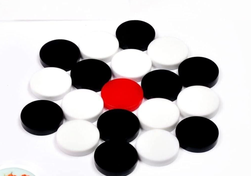 Carrom Board Plastic Coins Goti. Carom Board Game Coin, 20 Pcs With 1 ...