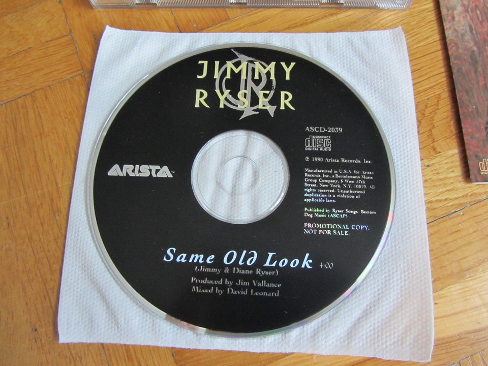 JIMMY RYSER Same Old Look 1990 USA Promo CD single aor | eBay