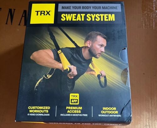 TRX Sweat System Training Home Gym Exercise Suspension Trainer - New In ...