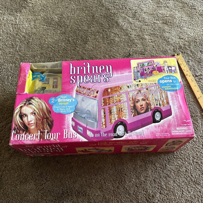 RARE VINTAGE 2001 BRITNEY SPEARS CONCERT TOUR BUS , ORIG BOX ...