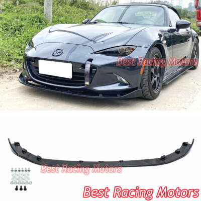 For 2016-2025 Mazda MX-5 Miata ND ND2 ND3 Aero Style Front Bumper Lip ...