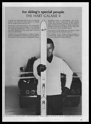1964 Hart Ski St. Paul Minnesota The Hart Galaxie II Snow Skis Vintage ...