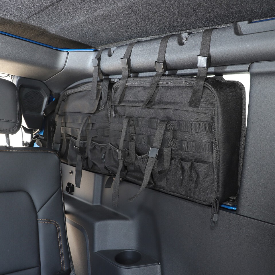 2x Rear Trunk Storage Bag Pockets Organizer Left For Ford Bronco 2021+2 ...