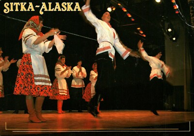 Postcard Sitka Alaska New Archangel Dancers | eBay