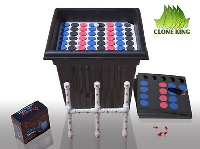 THE CLONE KING 64 SITE AEROPONIC PLANT CLONING MACHINE CLONE CLONER ...