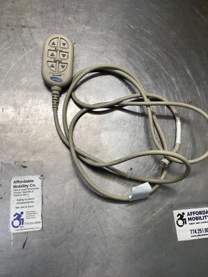 Invacare 1158553 (1158435) CS7 8 Button Bed Controller Remote Pendant ...