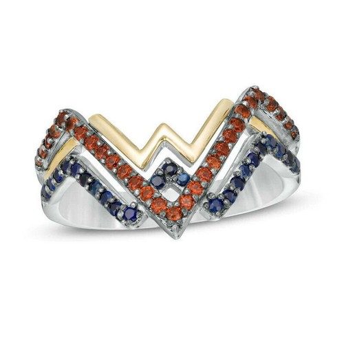 Marvel Jewelry Avengers Fame Wonder Women Ring Engagement and Wedding ...
