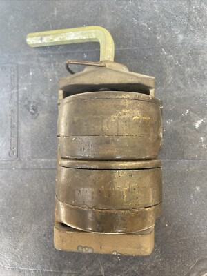 Hanau Lucas Dental Press And Pair Hanau Number 33 Molds Bronze Brass | eBay