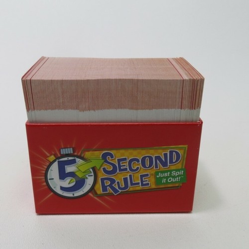 2010 Five Second Rule Game Replacement Set of Cards | eBay