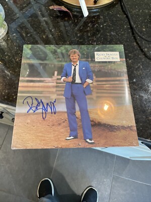 RICKY SKAGGS: Country Boy 1984 vinyl LP Record Signed Autograph SEALED ...
