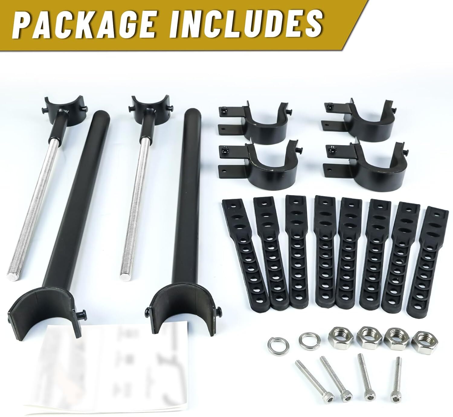 Overhead Roof Gun Rack Carrier For John Deere Gator Polaris Ranger ...