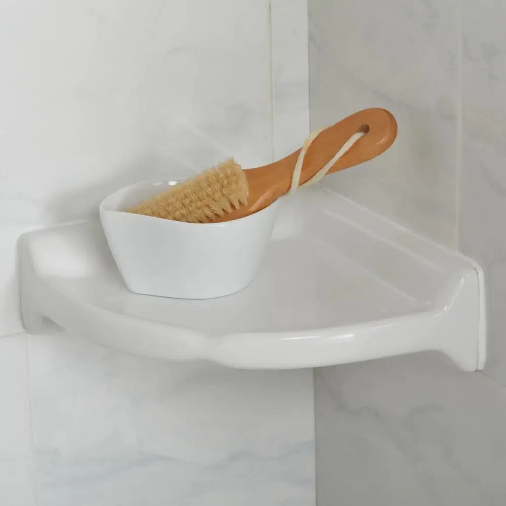 Ceramic Tile Corner Soap Dish