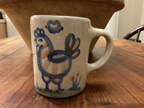 Vintage Mary A Hadley Pottery Farm Series Chicken/Hen Coffee/Tea Mug ...