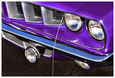 13x19 1971 PLYMOUTH CUDA POSTER ART 426 HEMI 340 383 440 '71 BARRACUDA ...