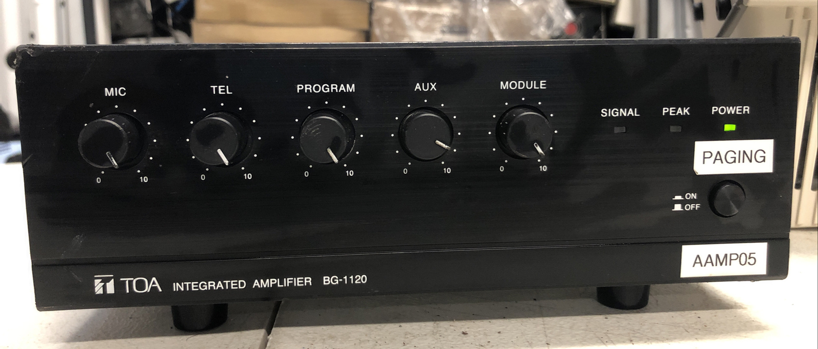 TOA BG-1120 Integrated Amplifier (ih5-X800) | eBay