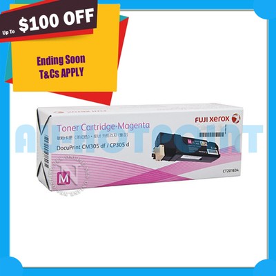 Fuji Xerox Genuine MAGENTA Toner Cartridge CP305D/CM305DF CT201634 ...