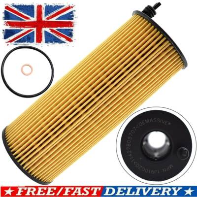 Oil Filter For BMW E70 E90 F02 F10 E93 F01 E82 E72 F85 X5 520d 120d ...
