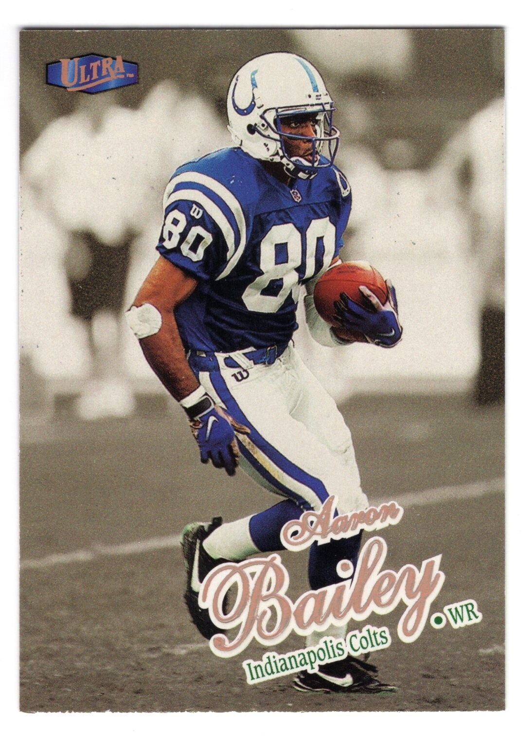 1998 ULTRA GOLD MEDALLION AARON BAILEY CARD #257 **NM-MT** INDIANAPOLIS ...