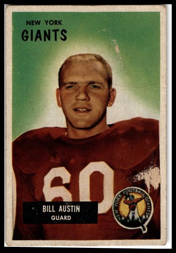 1955 Bowman #11 Bill Austin | eBay