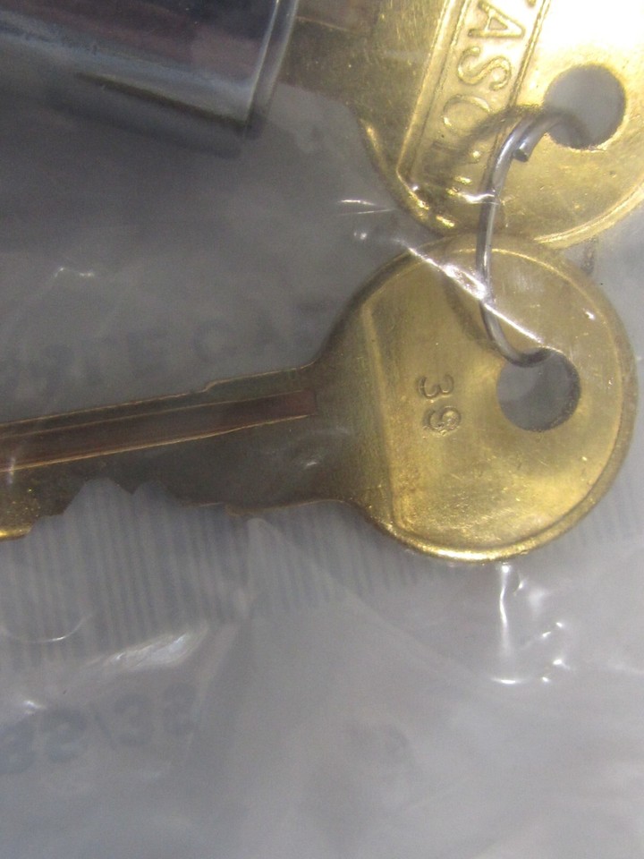 NEW GENUINE Kason 90060SS009039 Cylinder Locks w Keys Door Hardware #39 ...