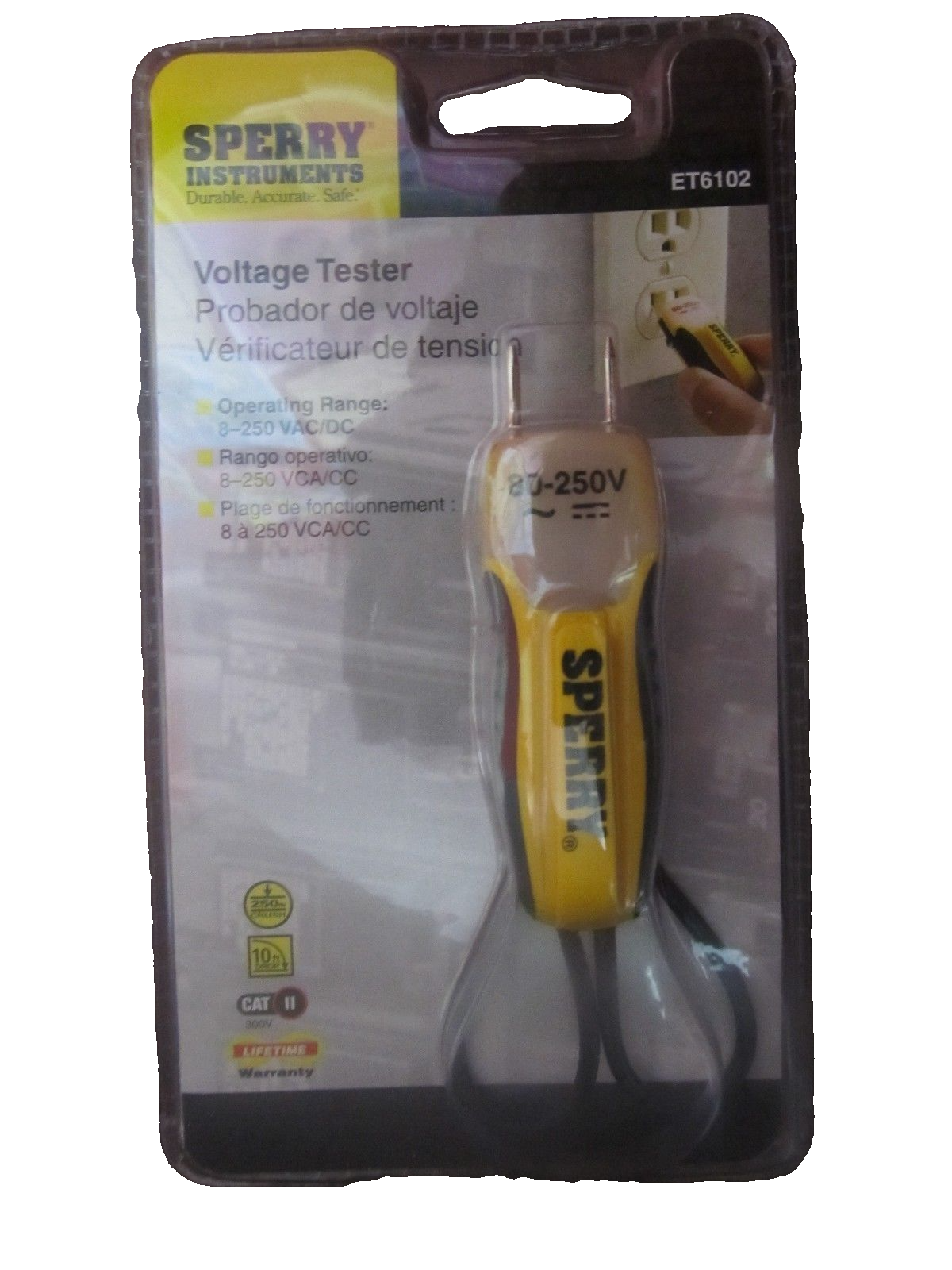 Sperry Instruments Voltage Tester #ET6102 NEW | eBay